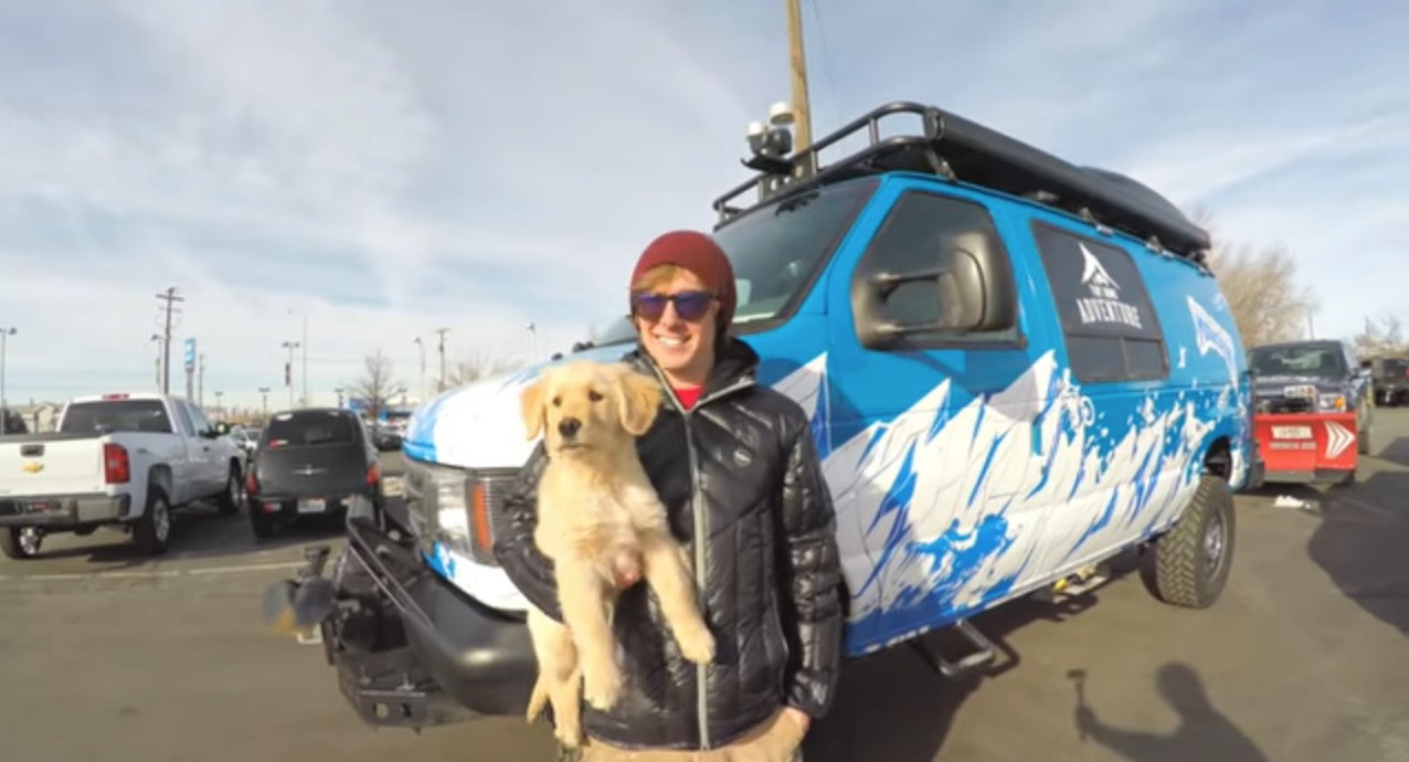 Andrew Muse Is Back With A New Adventure Rig And Cuddly Sidekick
