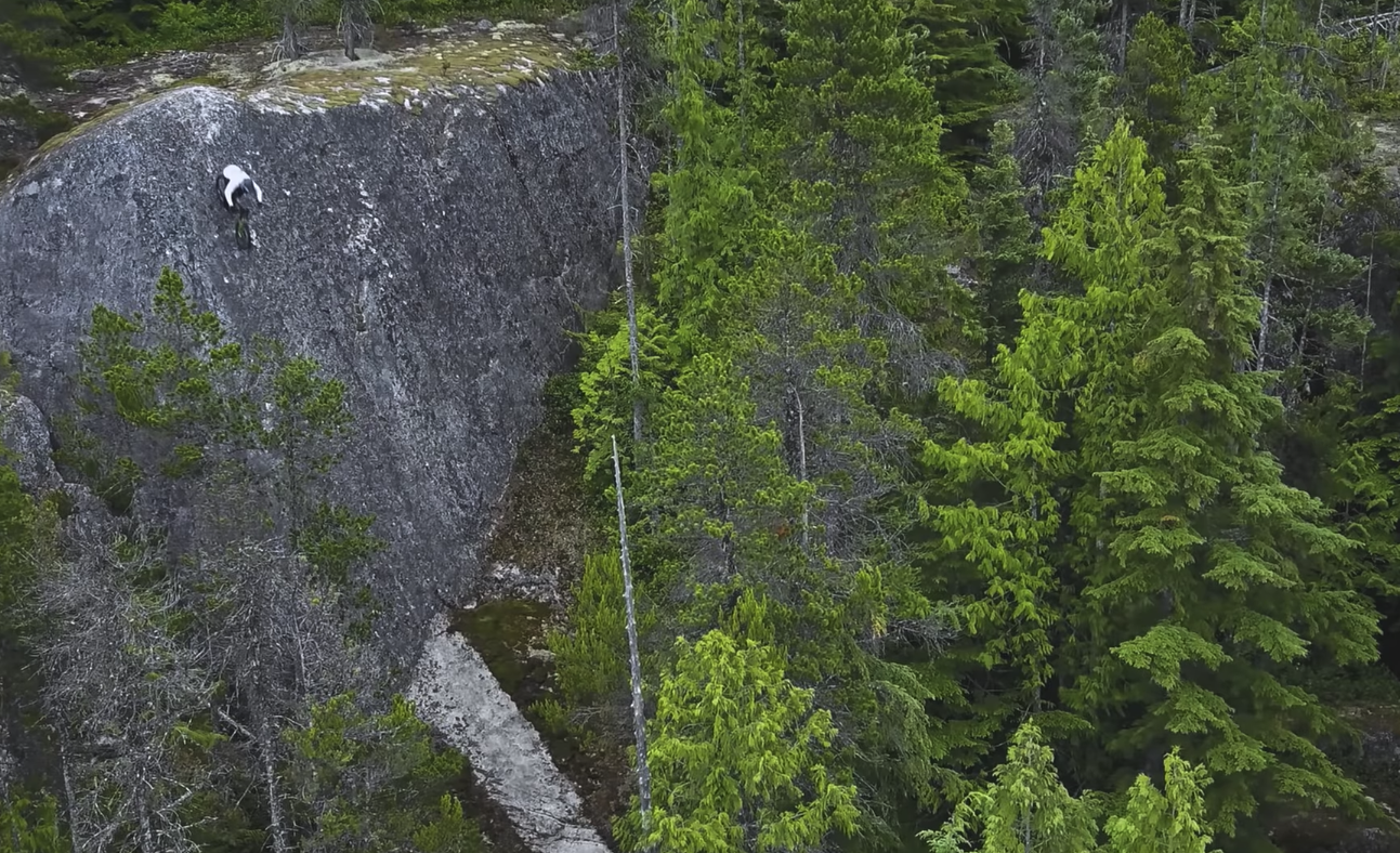 Reece Wallace Returns From Injury, Rides 65-degree Rock Face