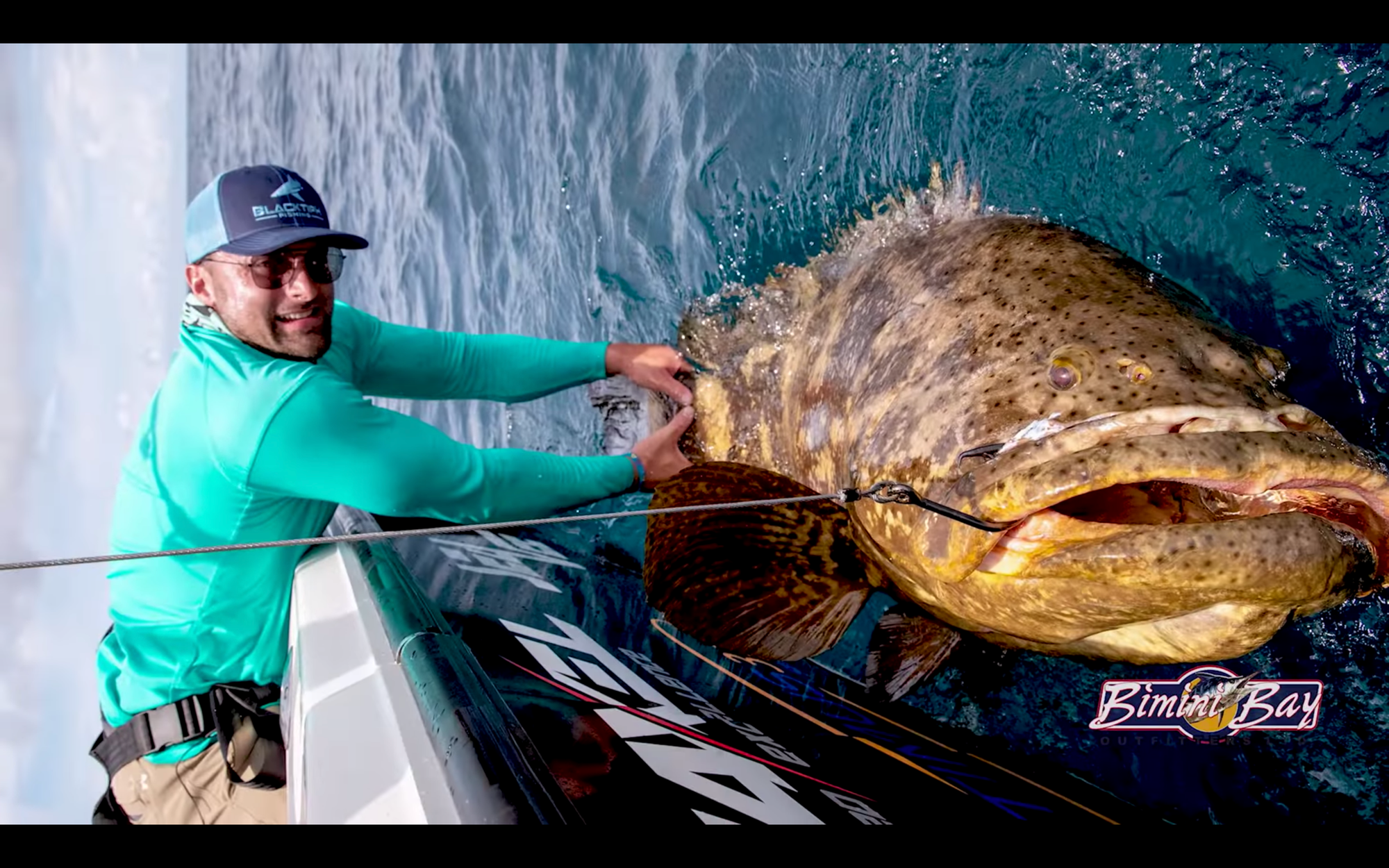 largest grouper caught
