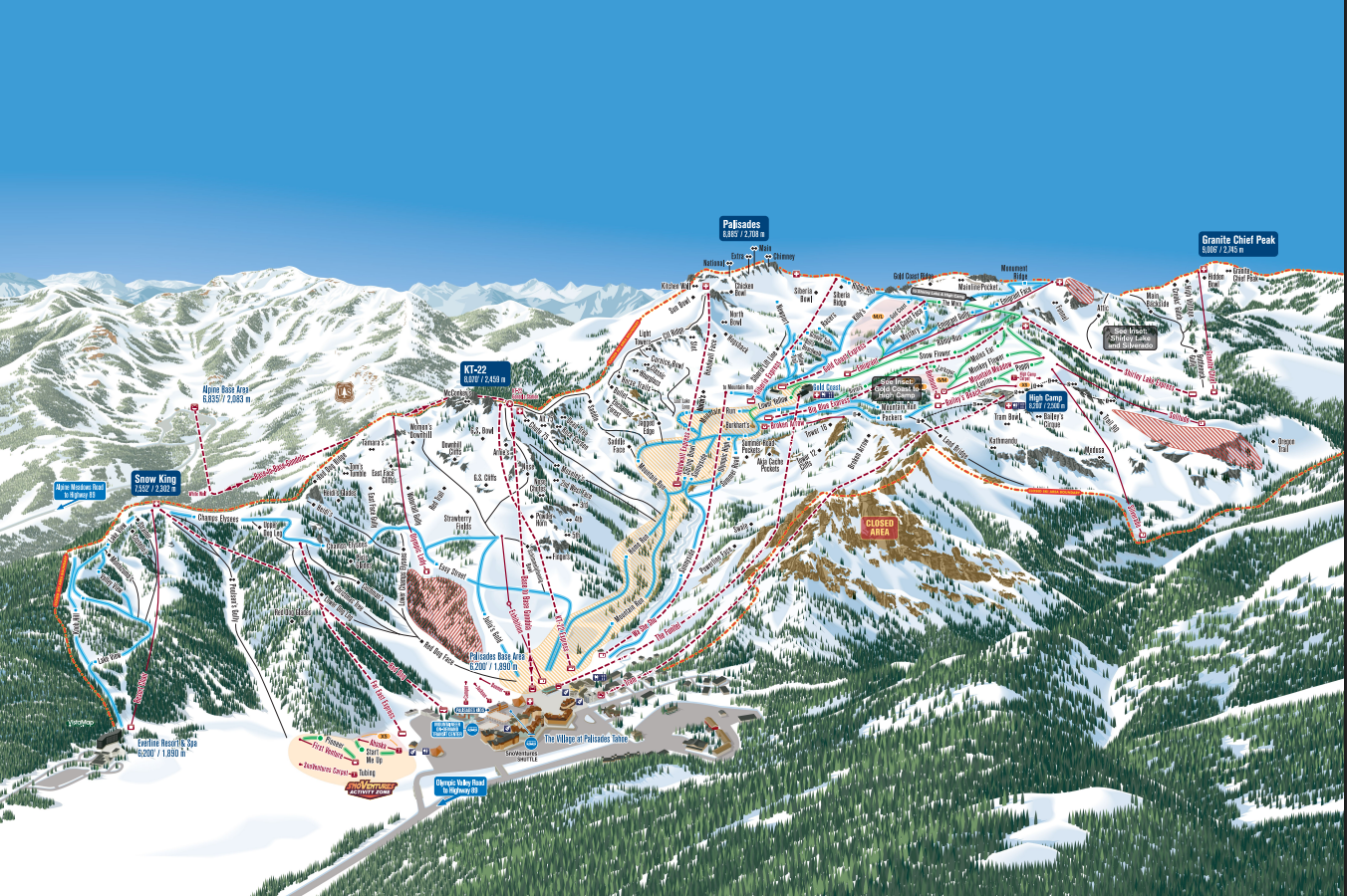 Google Maps Ski Trails Feature Returns Officially | Teton Gravity Research