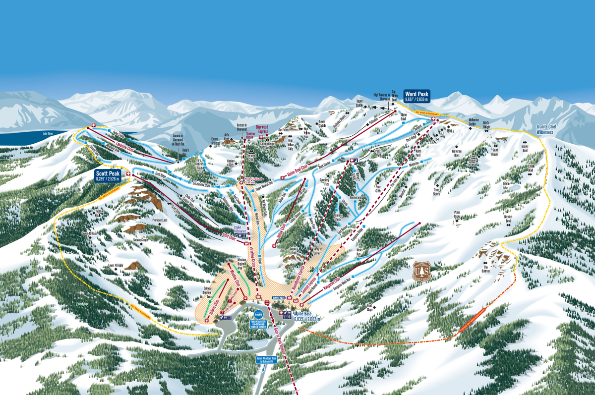 Google Maps Ski Trails Feature Returns Officially | Teton Gravity Research