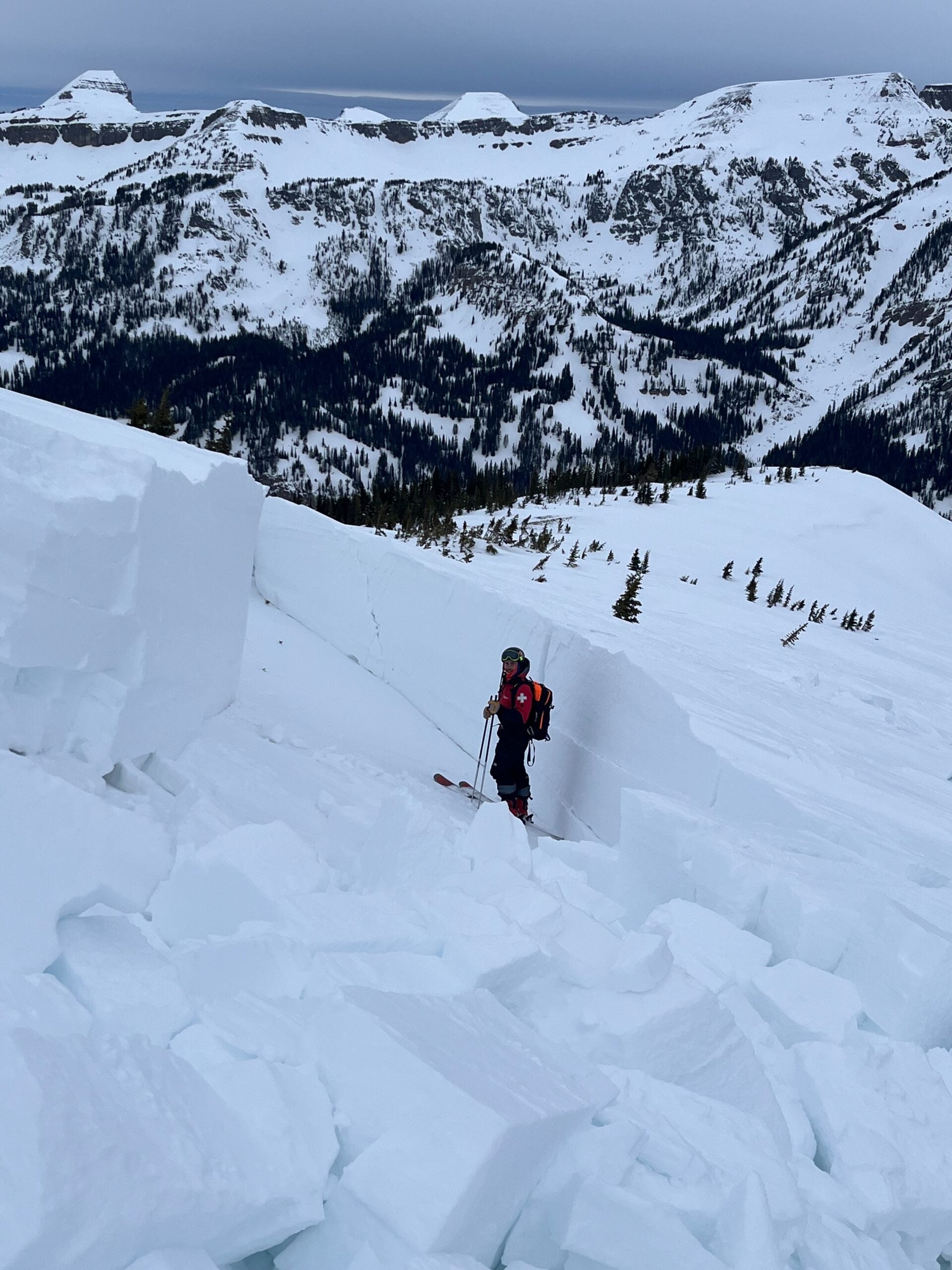 Jackson Snowcat Causes Avalanche on Rendezvous Mountain | Teton Gravity ...